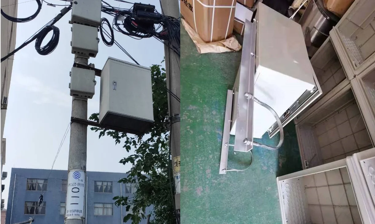 Wall Pole Mount Outdoor ODC Cabinet 144 Port FTTH