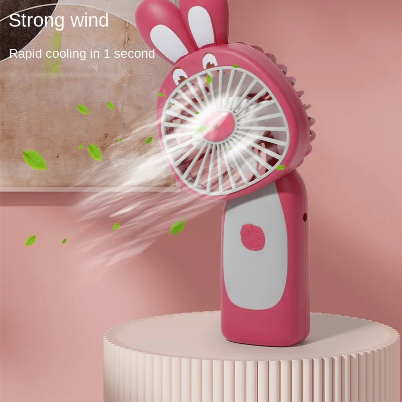 Pink Strawberry Bunny Bear Girl Event Gift Portable Handheld Desktop ...