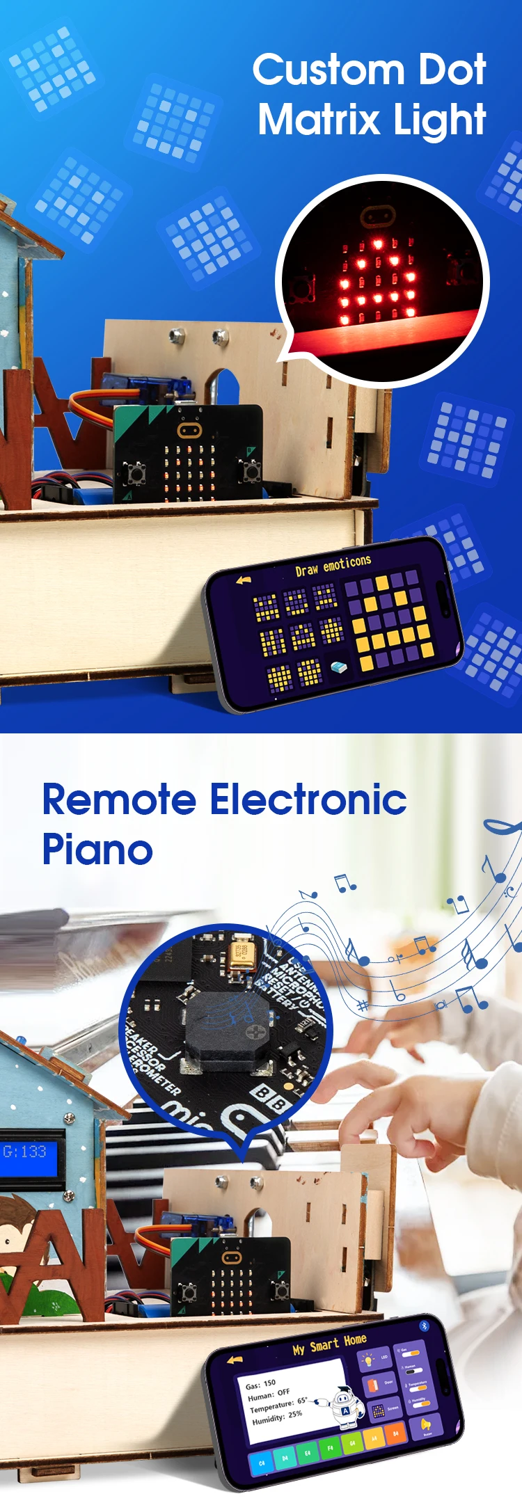 Robotlinking Learning Kit Micro:bit Smart Home Automation Stem ...