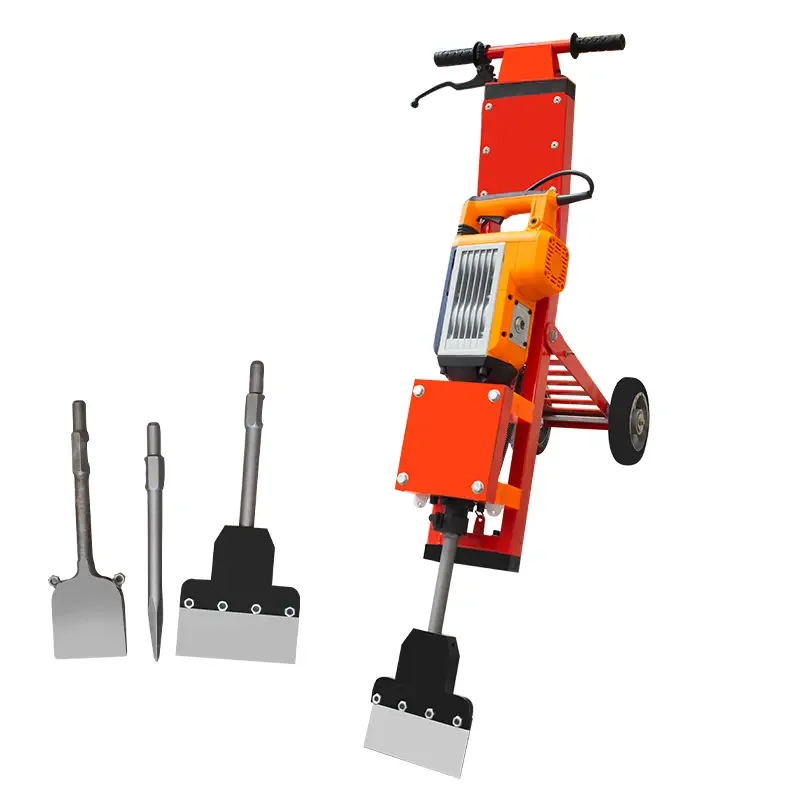 Hand-push Design Wood Floor Removing Machine High Power And Low Noise ...
