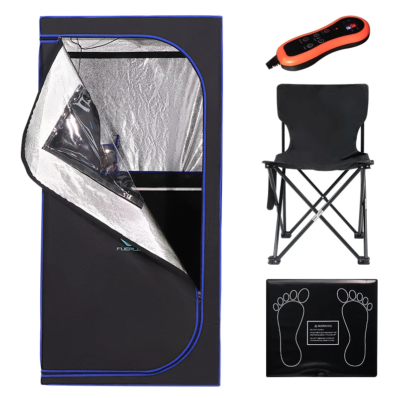 Custom Portable Sauna Full Body Far Infrared Box Home Dry Steam Room ...