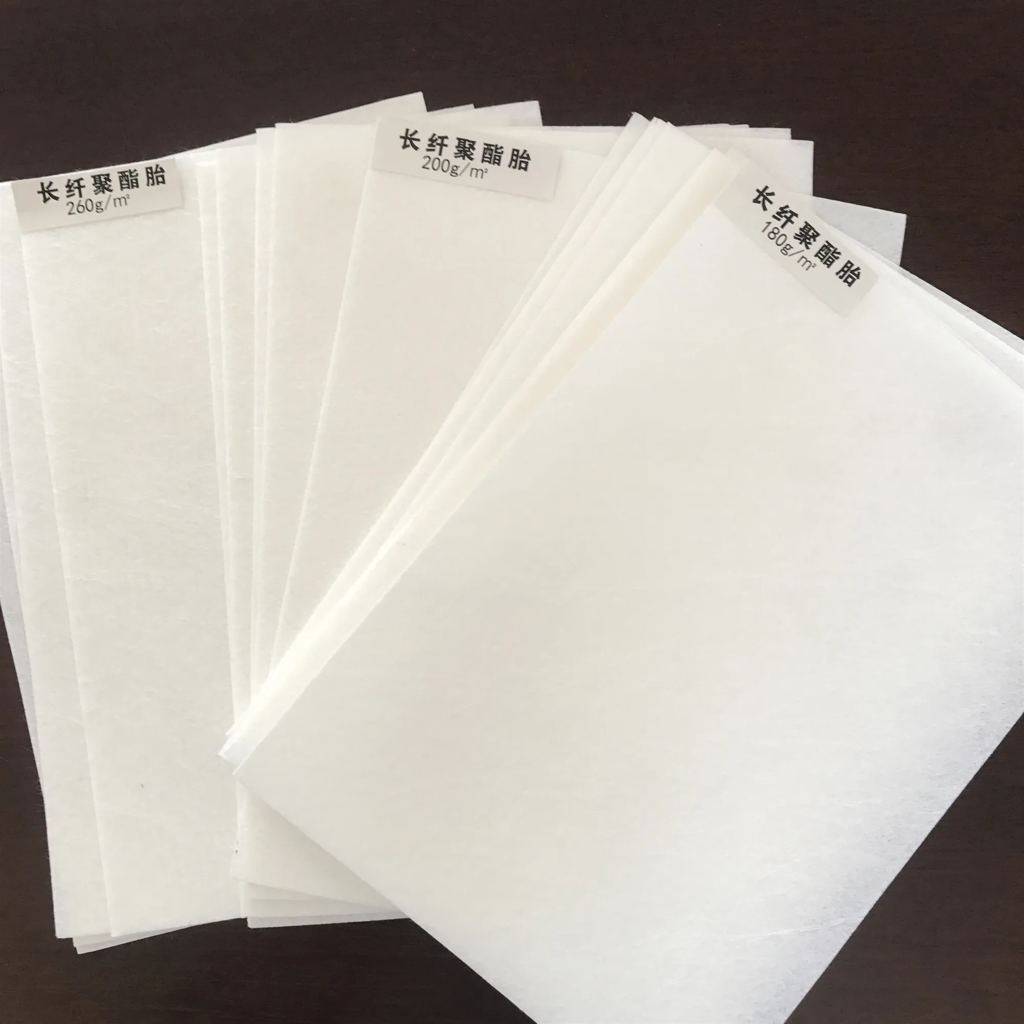 Good Different Type Non-woven Spunbond Polyester Mat - Buy Polyester ...