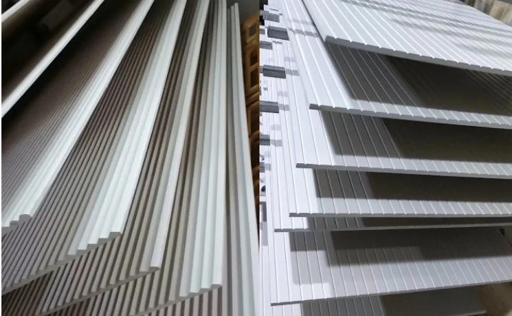 Art Textured Wood Grooved 3D Fluted Flexible Decorative MDF Panel Bend ...