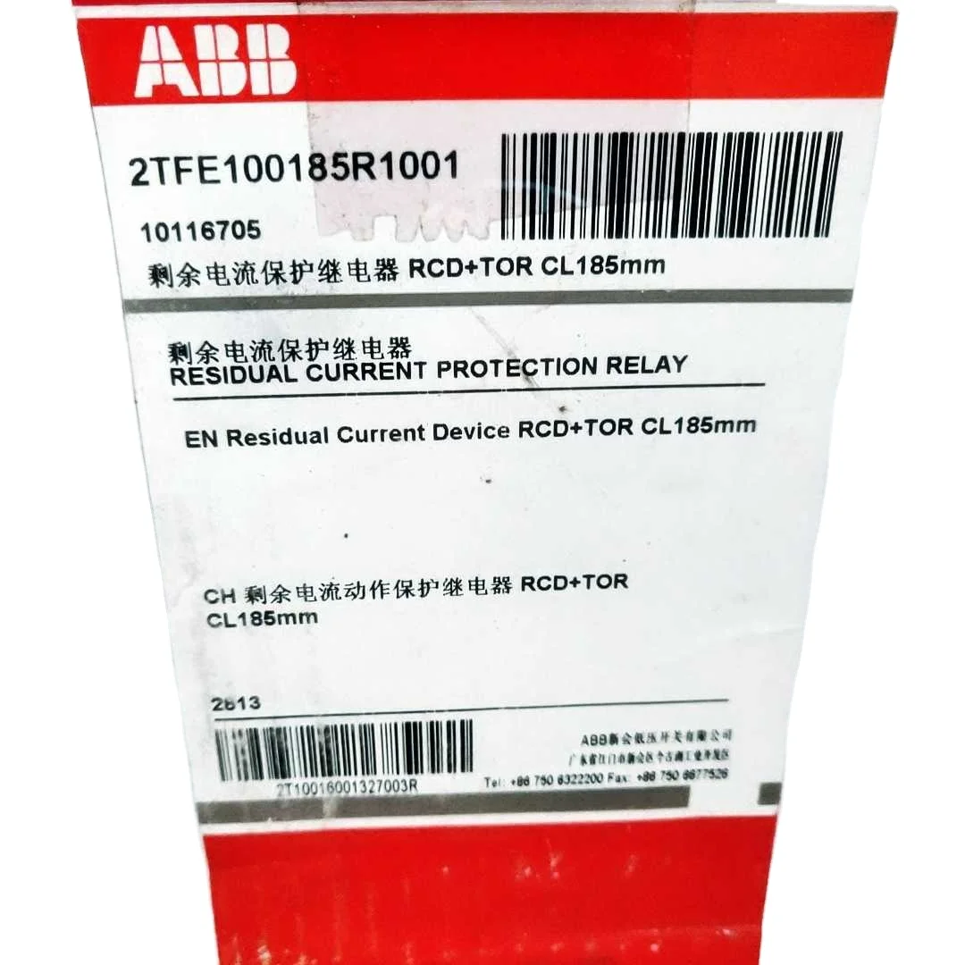 Abb Relay Residual Current Protection Relay Rcd Tcr Cl 185mm - Buy Abb ...