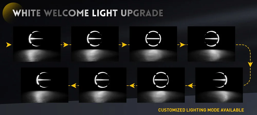 9 Inch IP68 LED Off Road Truck Light - 30000lm, Combo Beam, OEM