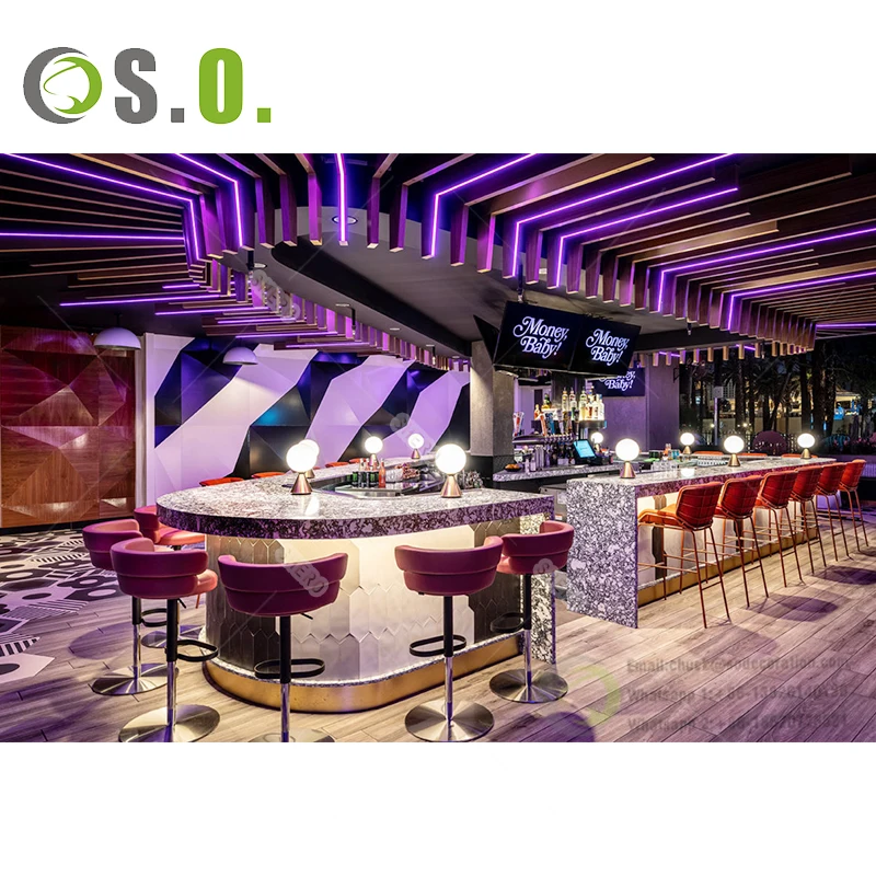 Modern Luxury Smoking Club Bar Interior Design - ShiSha Lounge Hookah ...