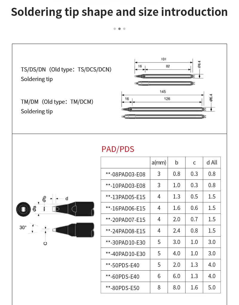Apollo Seiko Automatic Soldering Machine Tips - High Quality