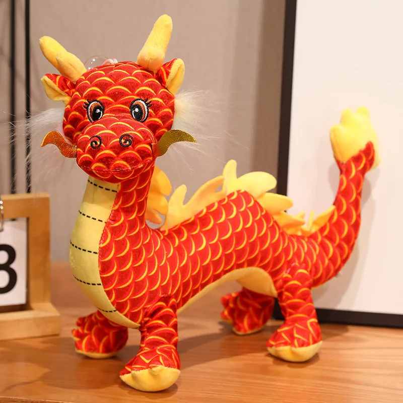 Dragon Mascot Stuffed Animal - Perfect Chinese New Year Gift