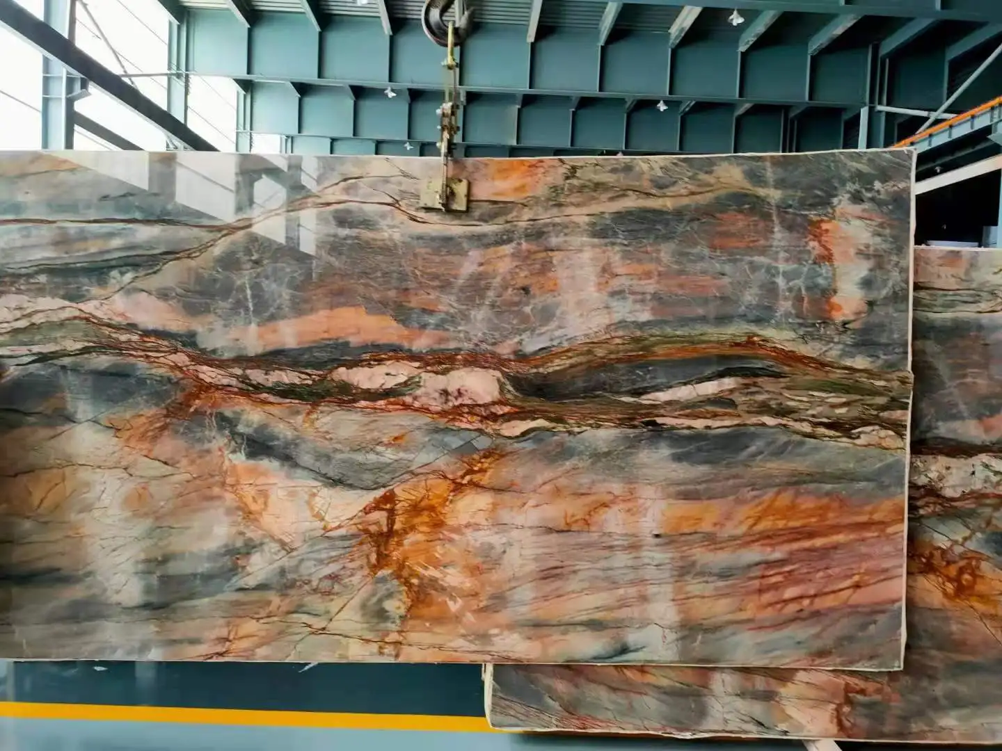 Jacaranda Phoenix Quartzite Slab Red Exotic Brazil Jacaranda Phoenix ...