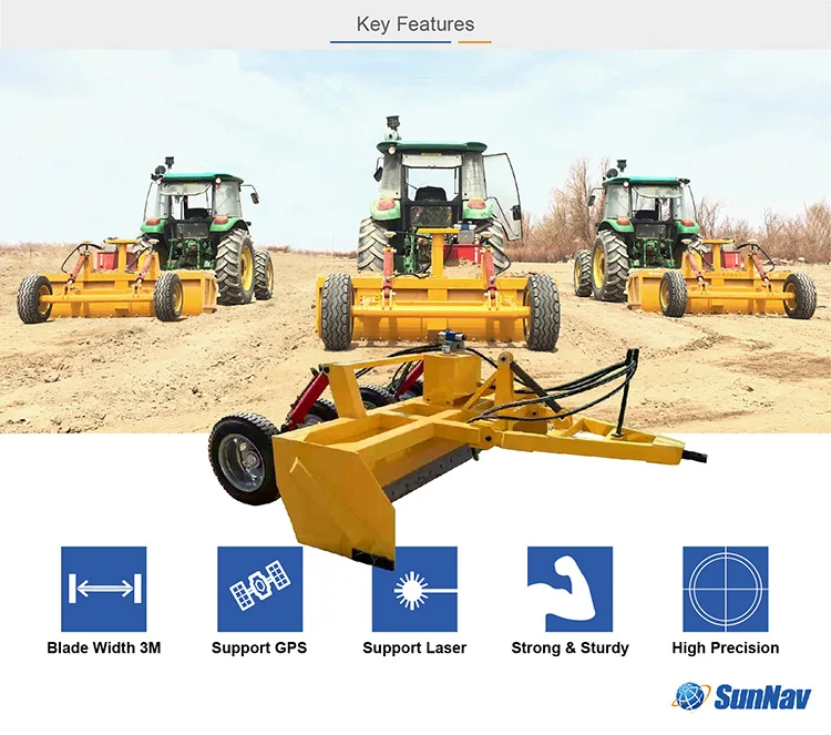 Land Leveling Scraper for Tractor - Efficient & Durable