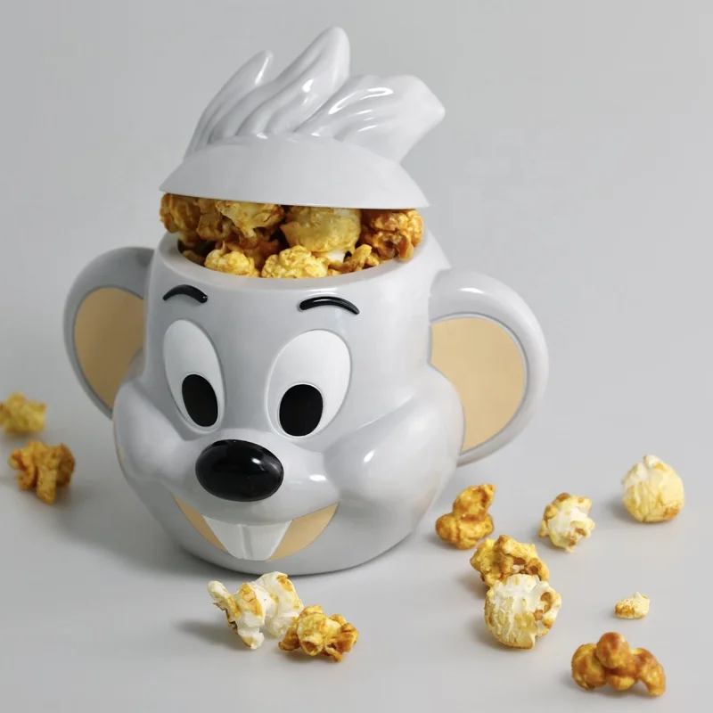 Custom Plastic Popcorn Pop Corn Bucket Movie Cinema Cartoon Character ...