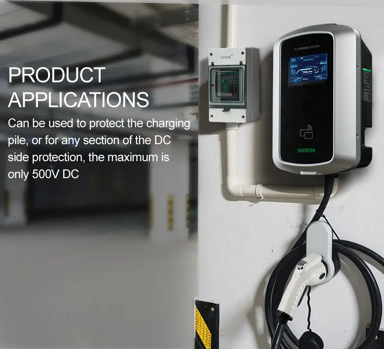 Suntree Solar Cell Combiner Box Mccb Dc Circuit Break 2p Dc 500v ...