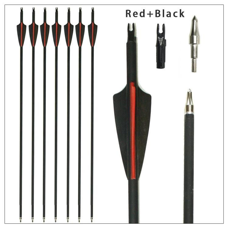 Musen 30 Inch Spine 500 Carbon Arrows - Precision & Durability