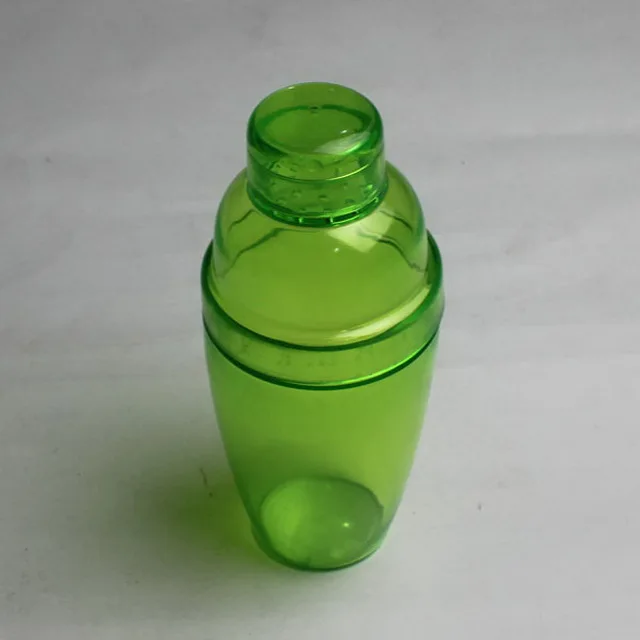 Custom Colorful High Quality Plastic Cocktail Shakers
