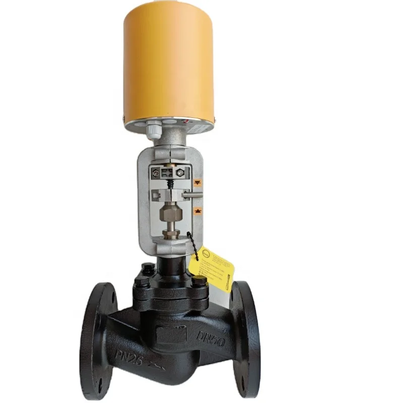 DKV Electric Control Valve 2-Way Hot Oil Valve 220V 50/60Hz Steam ...
