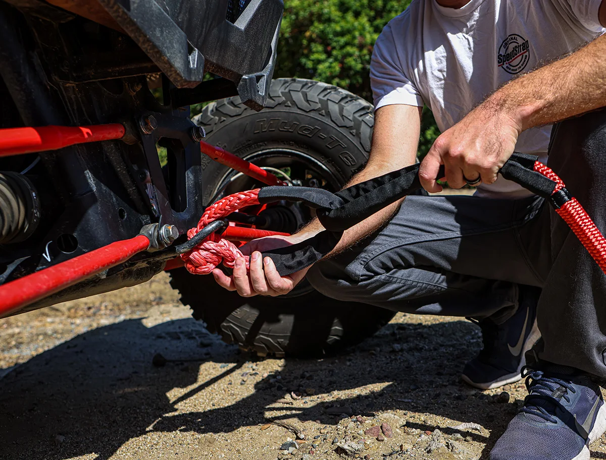 Zeal Customized Logo 4wd Recovery Synthetic Soft Shackle Strap Dyneema ...