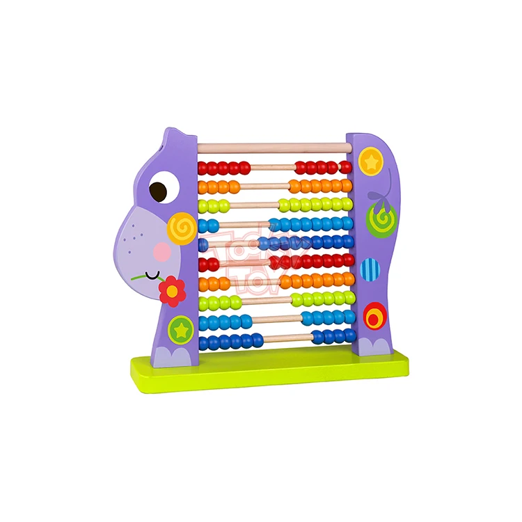 Wooden Frame Counter Kids Student Beads Abacus Tools Toys Wooden Abacus ...