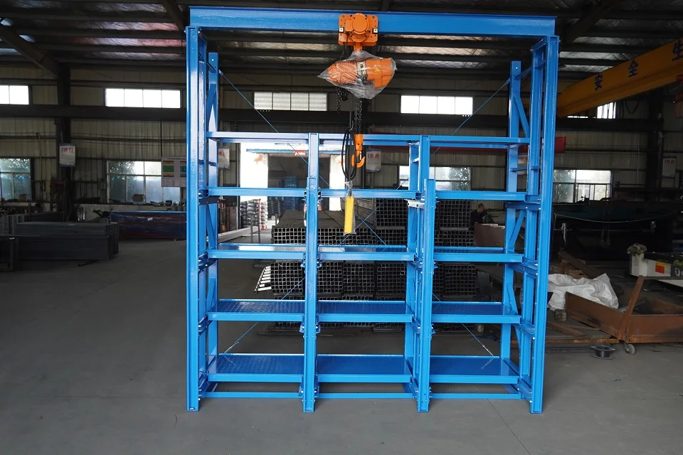 Custom Heavy-duty Warehouse Stacking Racks & Shelves Mold Rack Drawer ...