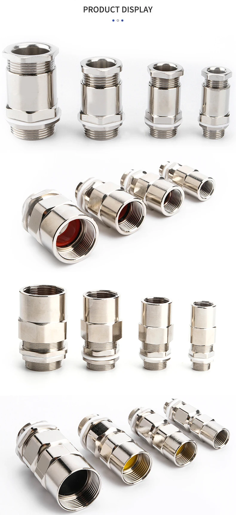 Explosion-proof Cable Glands - IP66/IP68 Sealing Connectors