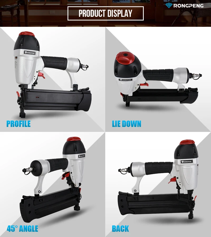 Rongpeng Tf6450 Industrial Grade 3-in-1 Specialty Air Nailer Pneumatic ...