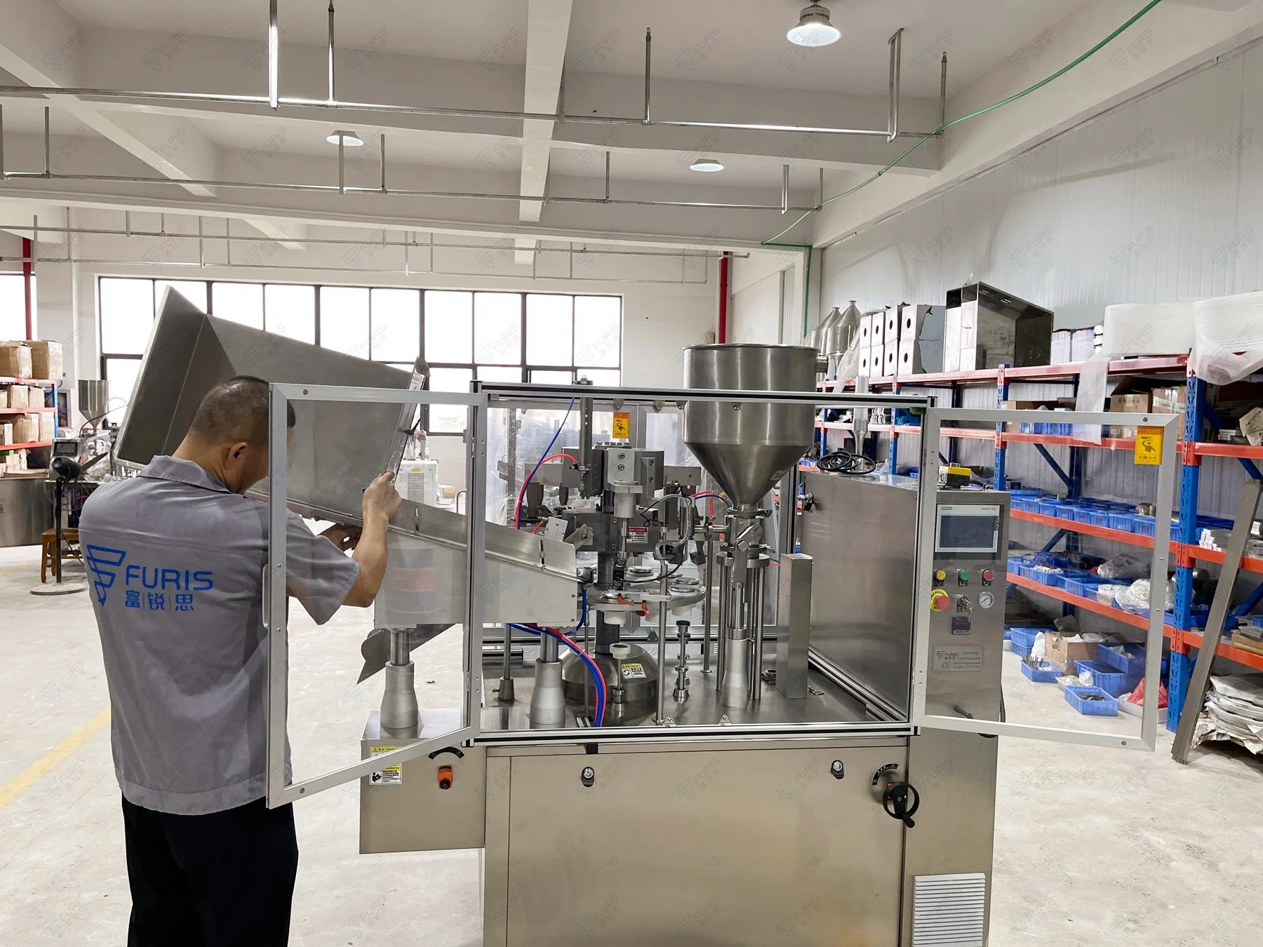 Ultrasonic Aluminum Laminated Plastic Tube Filling And Sealing Machine ...