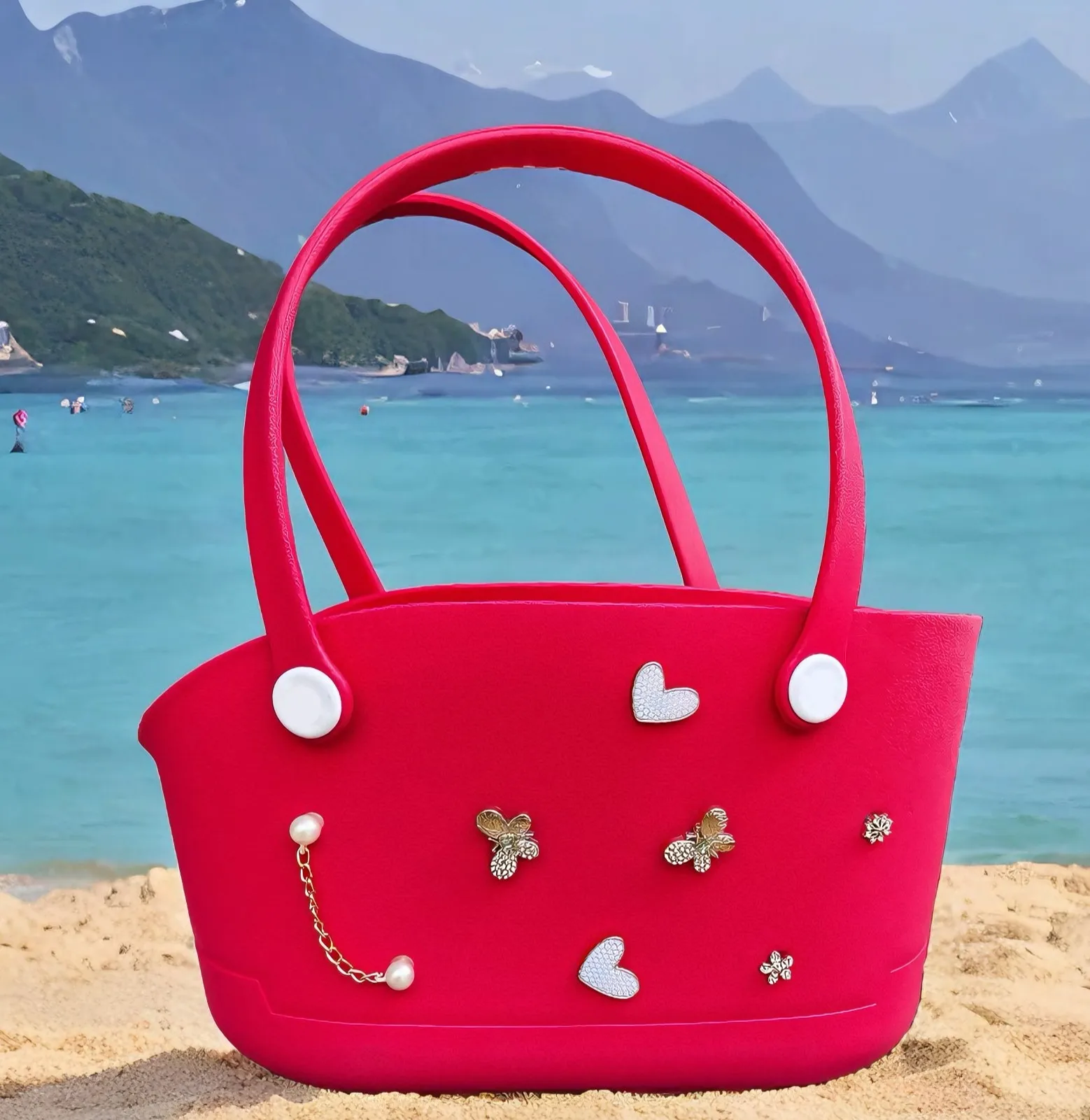 Factory Direct Wholesale Eva Rubber Beach Bags Waterproof Tote Bag For ...