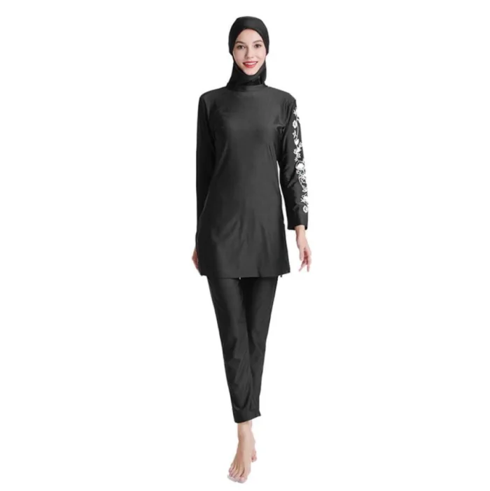 Muslim Swimwear Women Modest Islamic Swimsuit Full Coverage Bathing ...