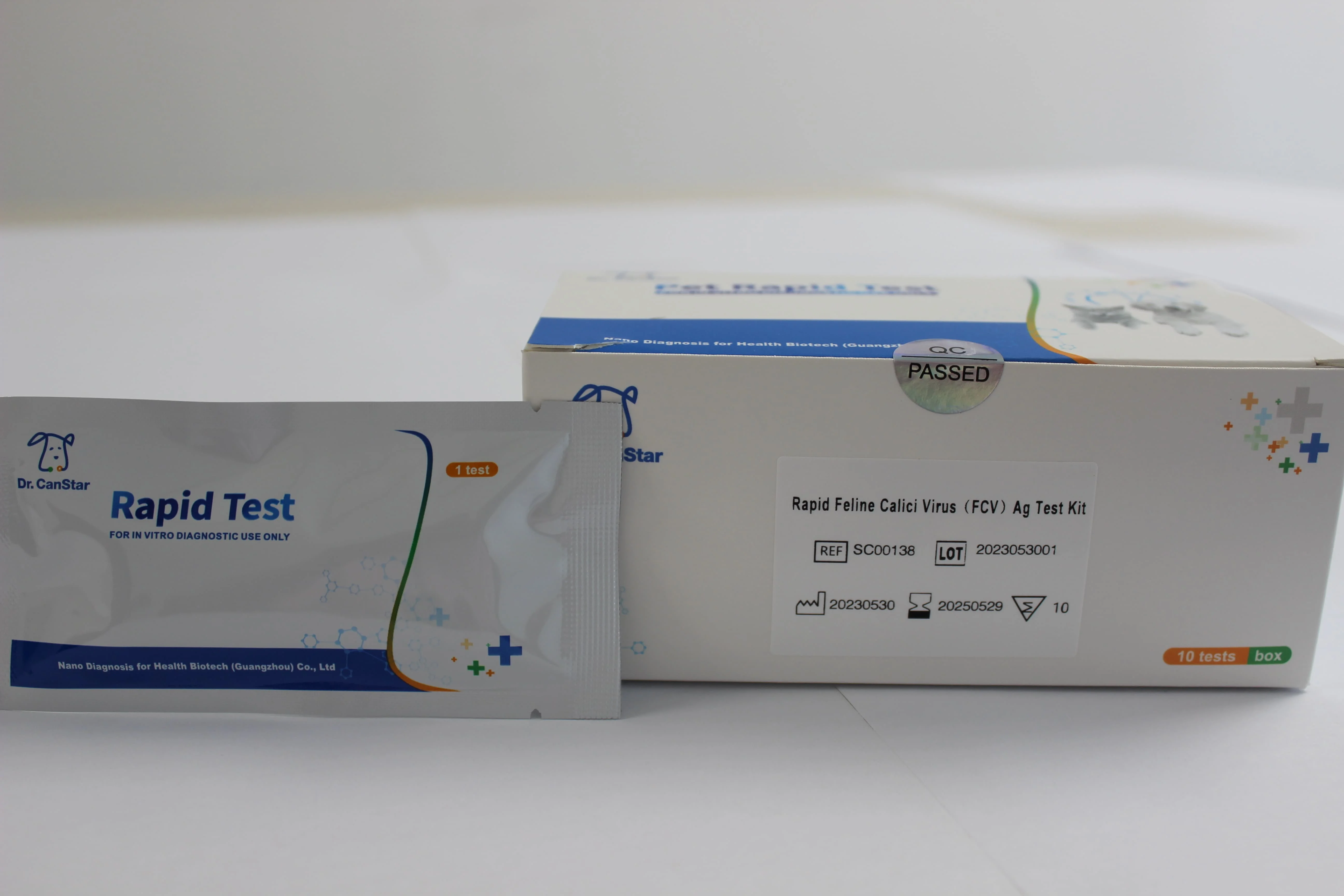 Veterinary Product Canine Disease Rapid Diagnostic Test Kit Cpv Ccv Gia ...