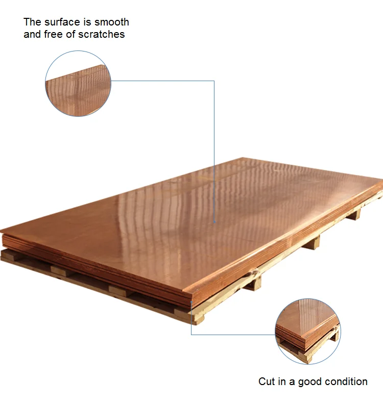 1.5mm 3mm 10mm Copper Plate Copper Sheet 4x8ft Copper Price Per Kg For ...