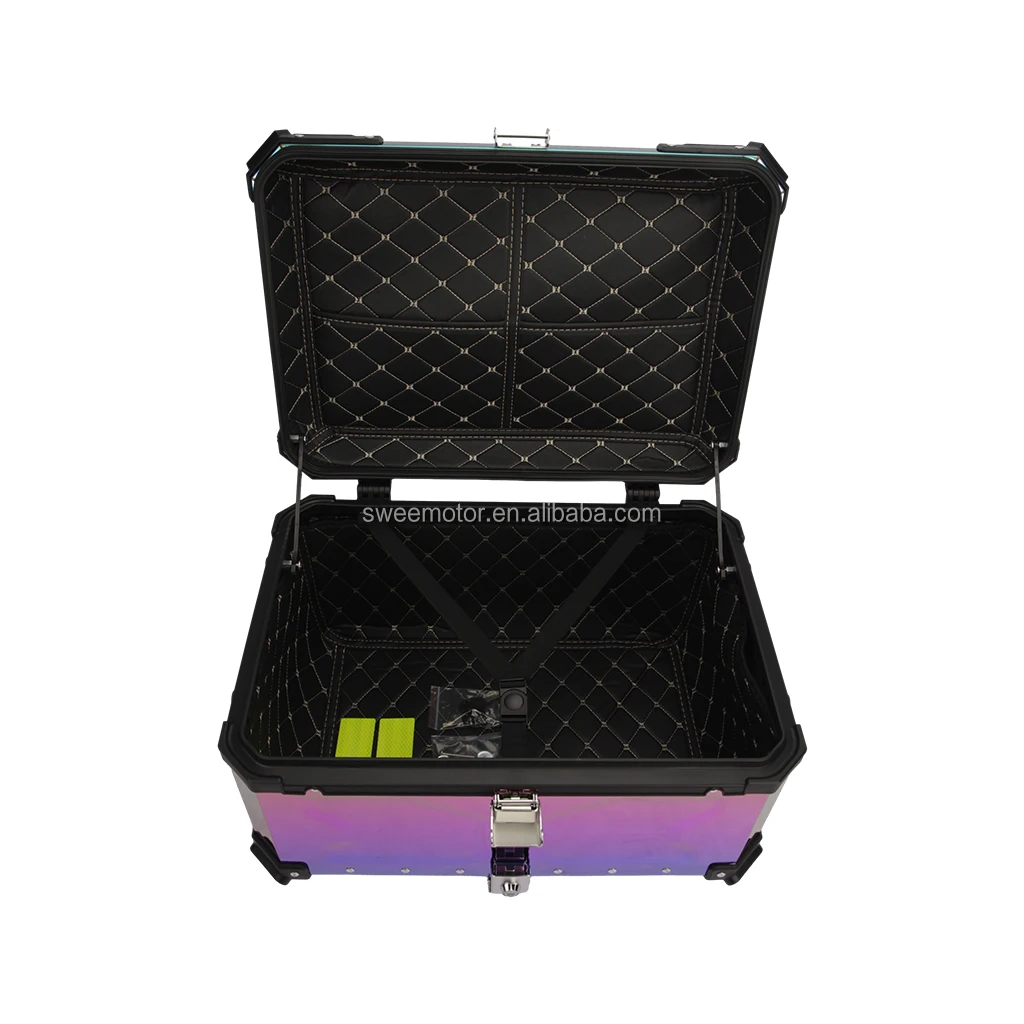 Sweer Top Box For Motorcycle Tail Boxes 65l Aluminium Motorcycle ...