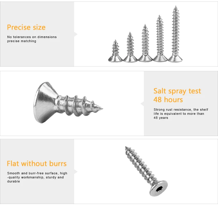 M3 M4 M5 M6 M8 M10 Stainless Steel Carbon Steel Tornillo Round Flat Hex Truss Hex Cross Head ...