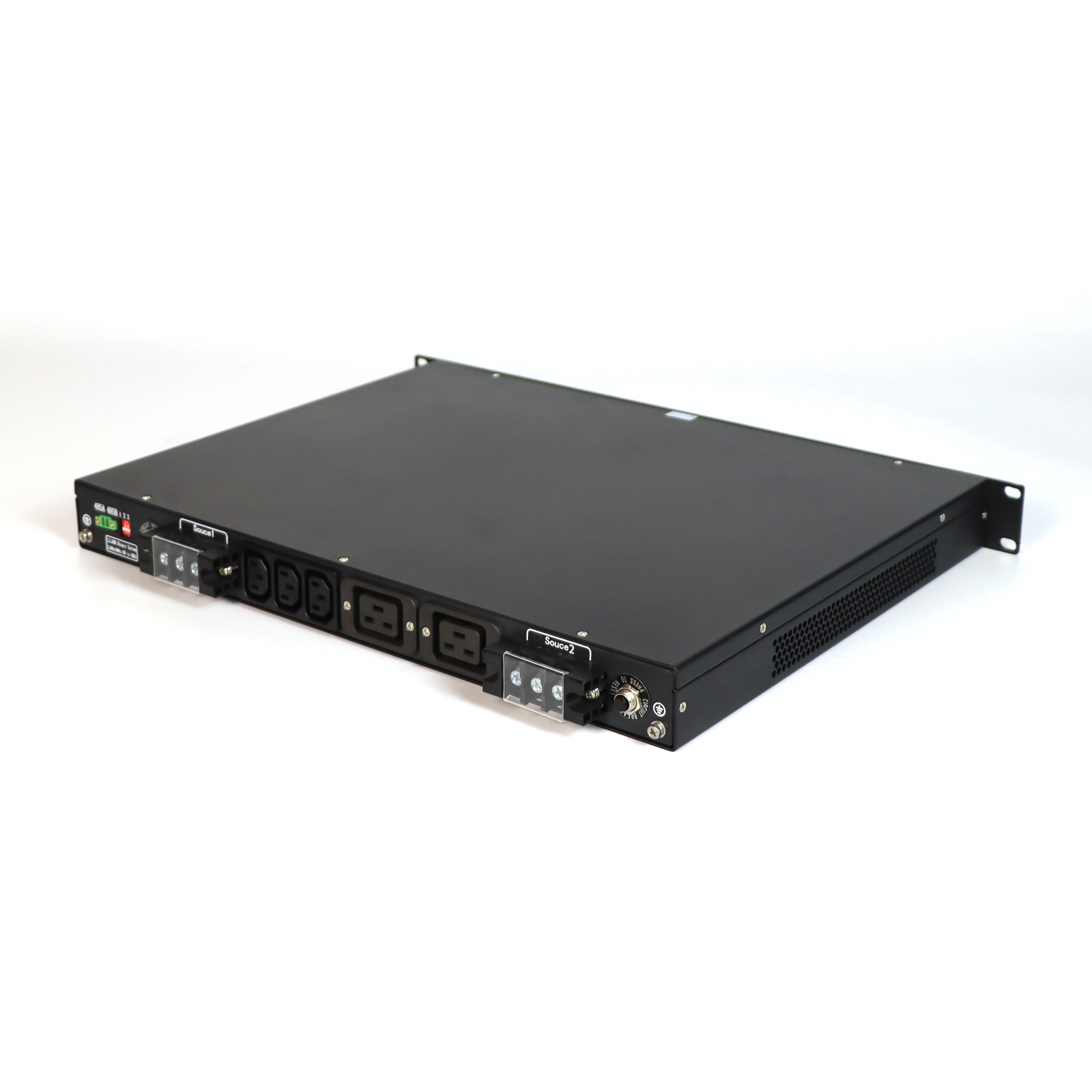 Bwitt 19 Inch Rack Type Mount Static Transfer Switch 1U Dual Power 220V ...