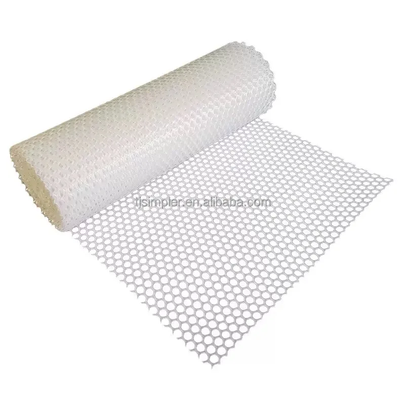 Factory Price 1mm Thick Green HDPE Mesh Stiff Squared Flat Plastic Net ...