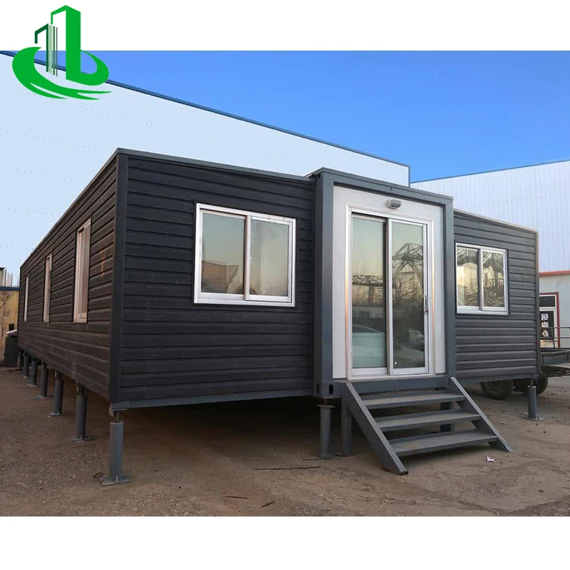 3 Bedroom Luxury 40ft 20ft Movable Foldable Expandable Prefab Container ...