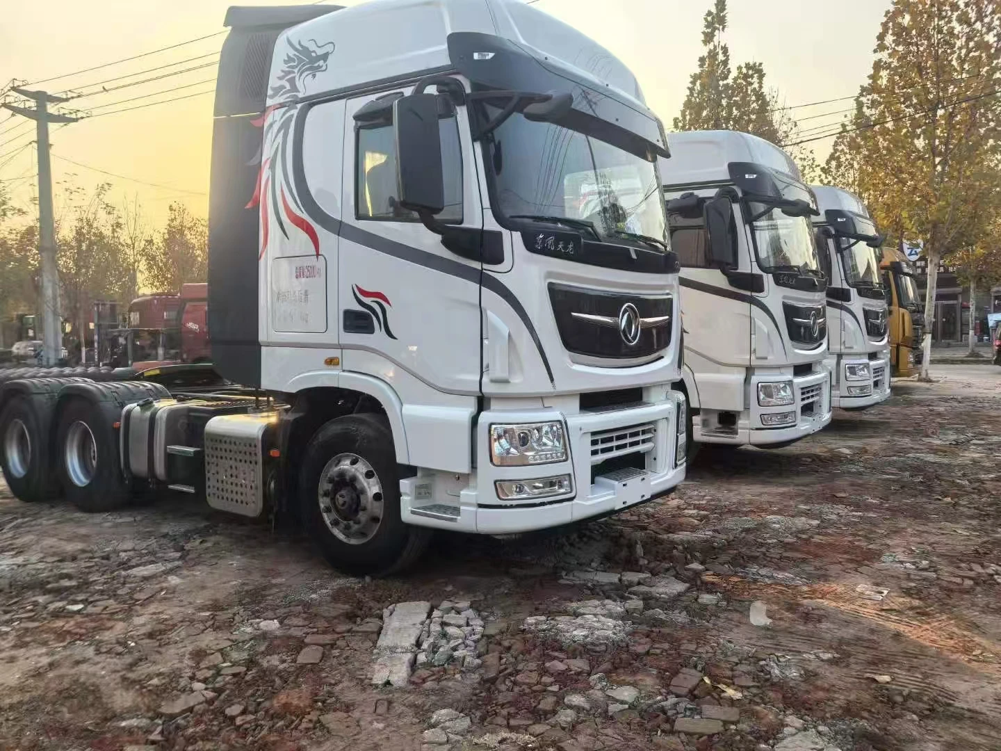 FAWDE 450HP Heavy Truck Tractor Automatic Manual Transmission Diesel ...