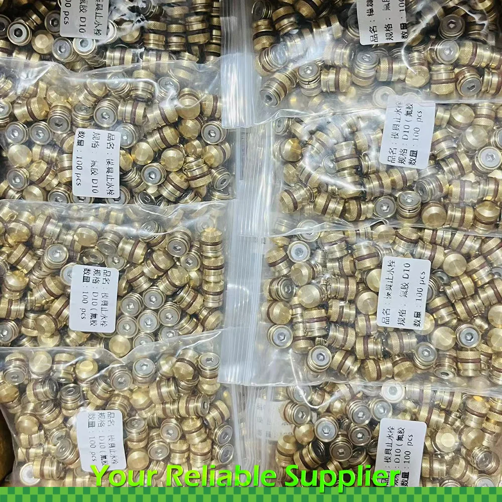 Brass Cooling Circuit Plug Water Stopper Bolts for Mold Accessories