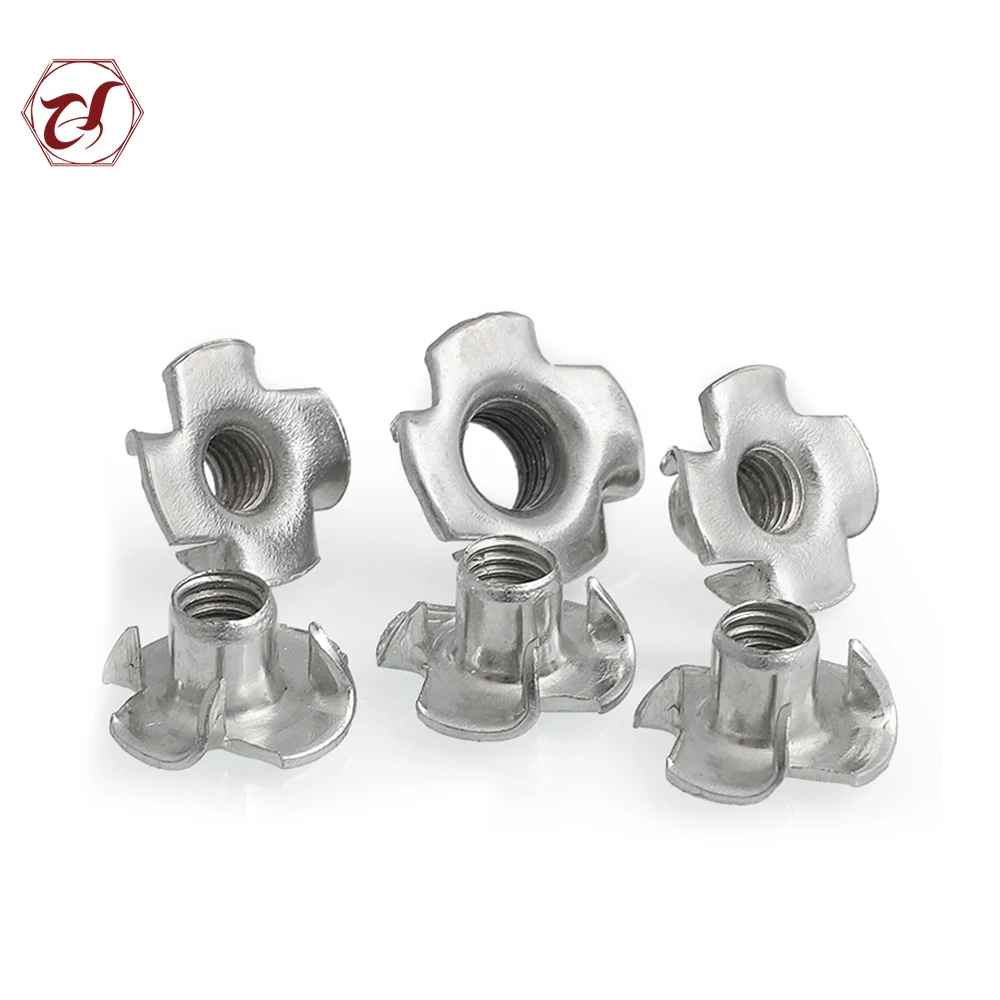 Din1624 Stainless Steel Tee Nuts With Pronge Plain - Buy Stainless ...