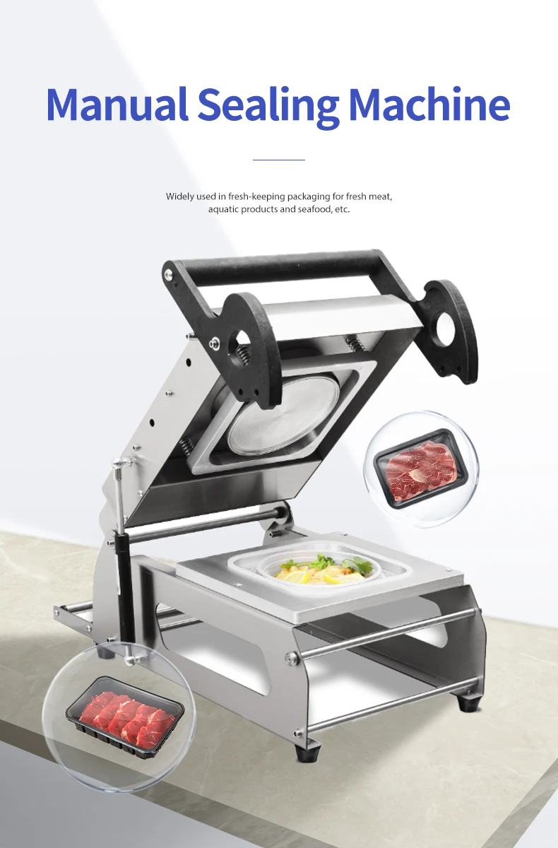 FR160E Efficient Packaging Solutions - Food Tray Sealing Machine