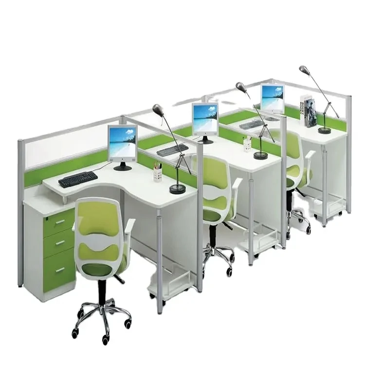 Sinonis Custom L-Shape Modern MDF Wood Office Furniture