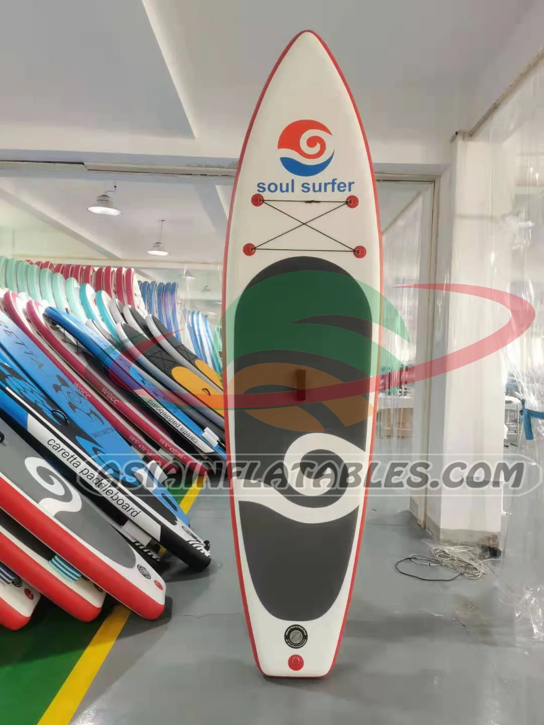 Wholesale Clear Transparent Bottom Surf SUP Paddle Board