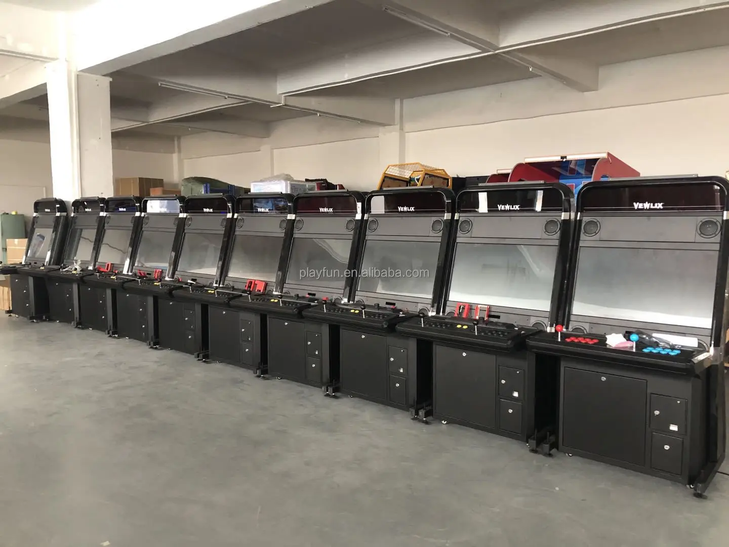 Vewlix Multi-Color Coin Operated Arcade Cabinet - OEM Available