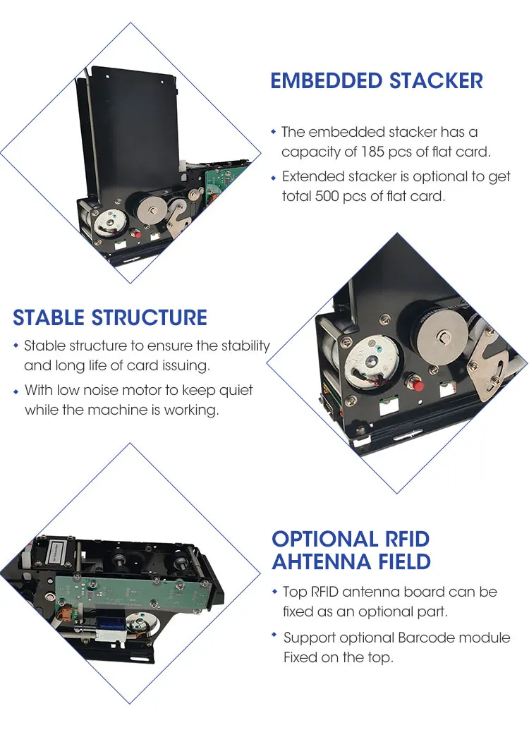 Motorized Card Dispenser CRT-531 - 185pcs Stack Capacity