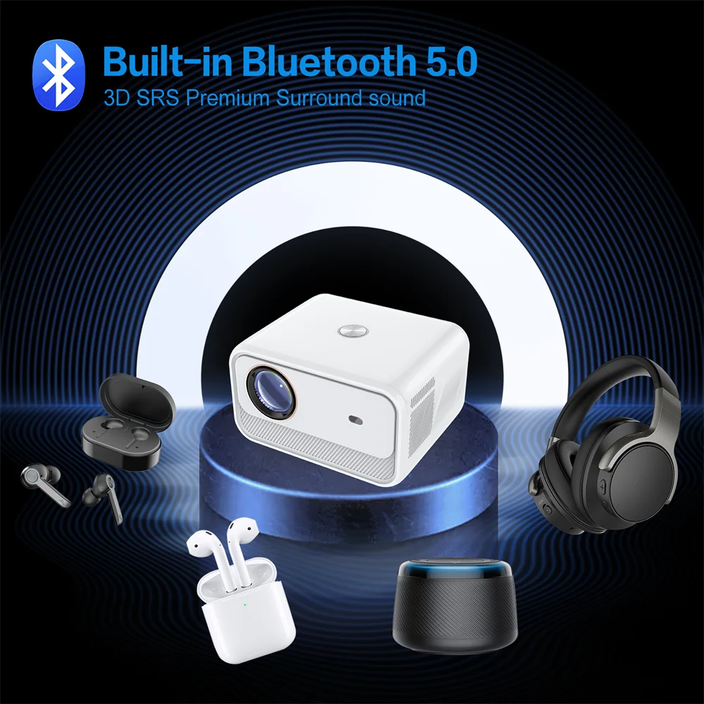 Cy900 1080p Smart Projector Multi Functional Office Both Home ...