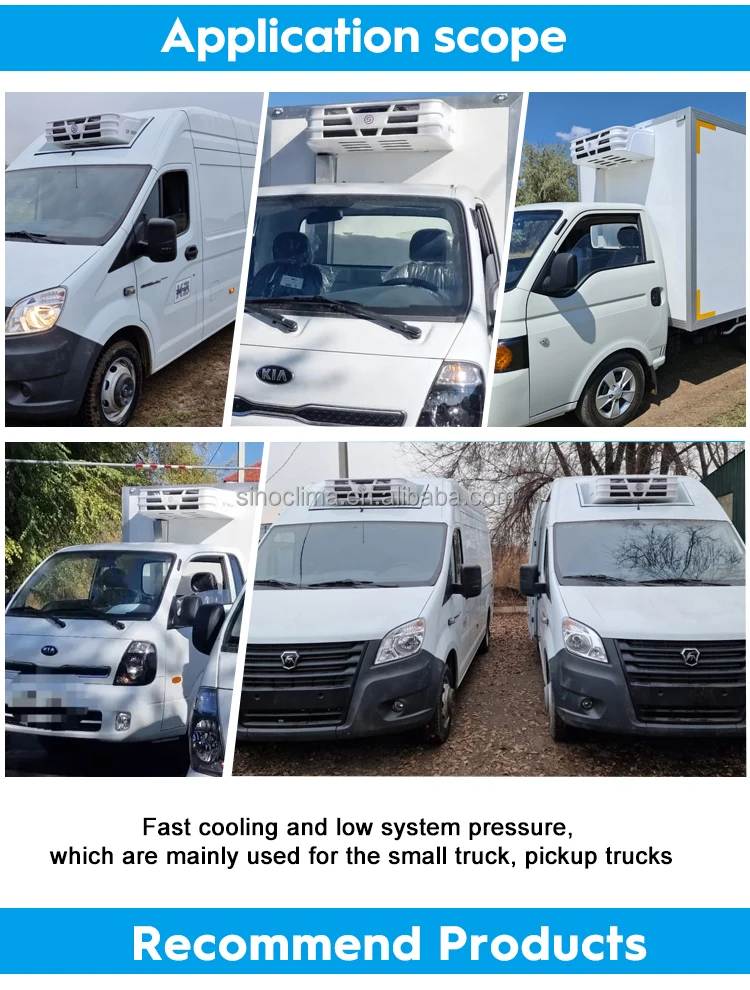 Front Mounted Thermo King Truck Refrigeration Unit KV-300