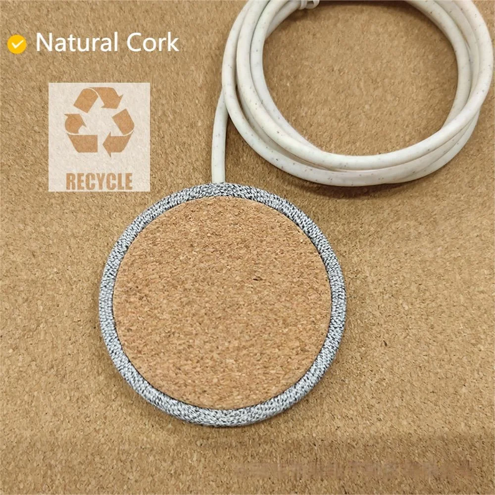 High Tech Magnetic Wireless Charger Mini Wireless Charging Pad 15W RPET ...