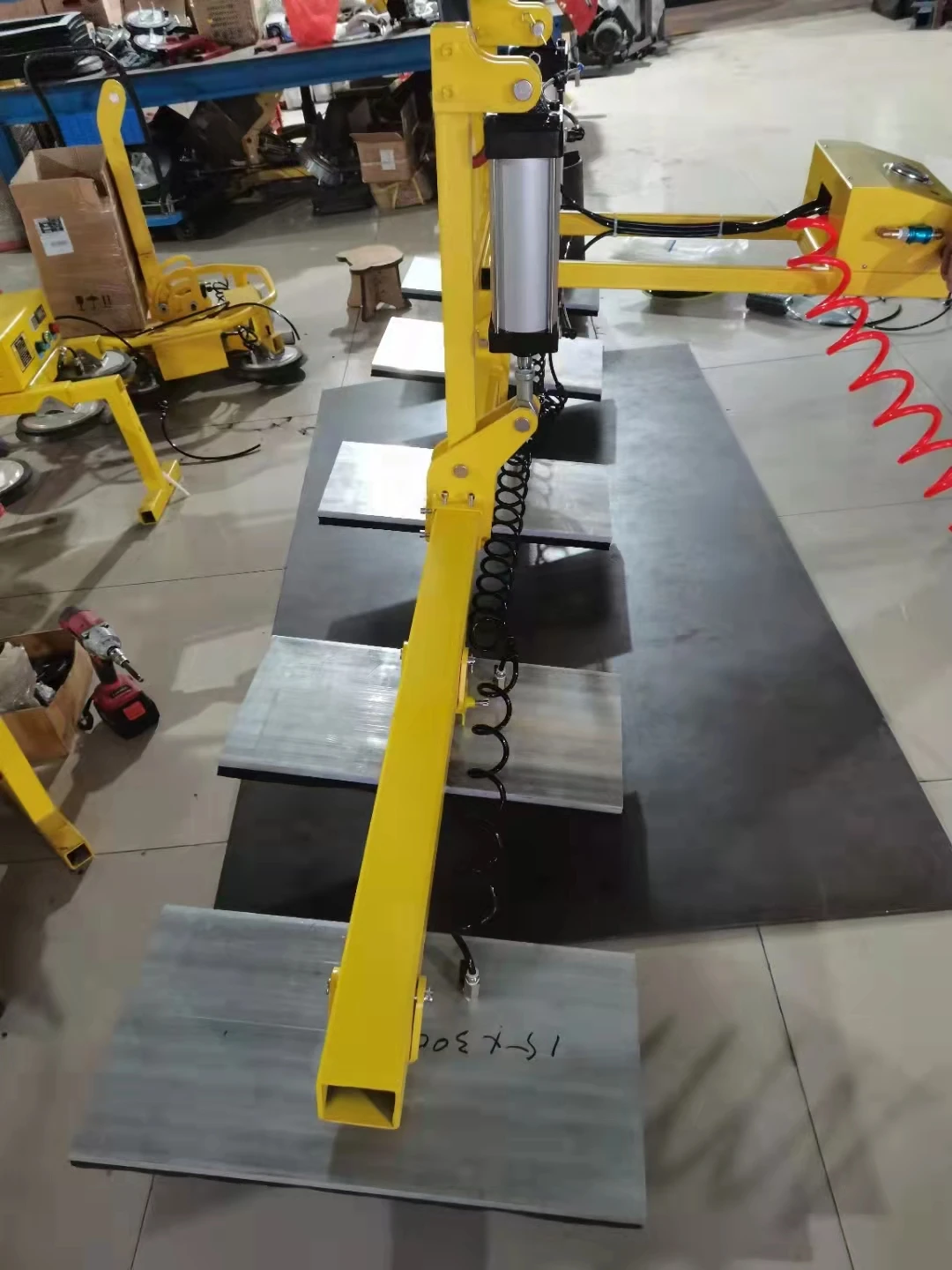 Pneumatic Tilting Granite Marble Stone Slab Lifting Equipment Vacuum ...