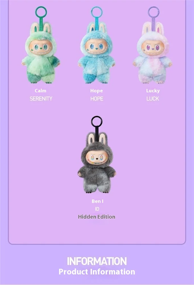 Peaceful Labubu V3 Free Shipping Serenity Doll | Mystery Box Toy Blind ...