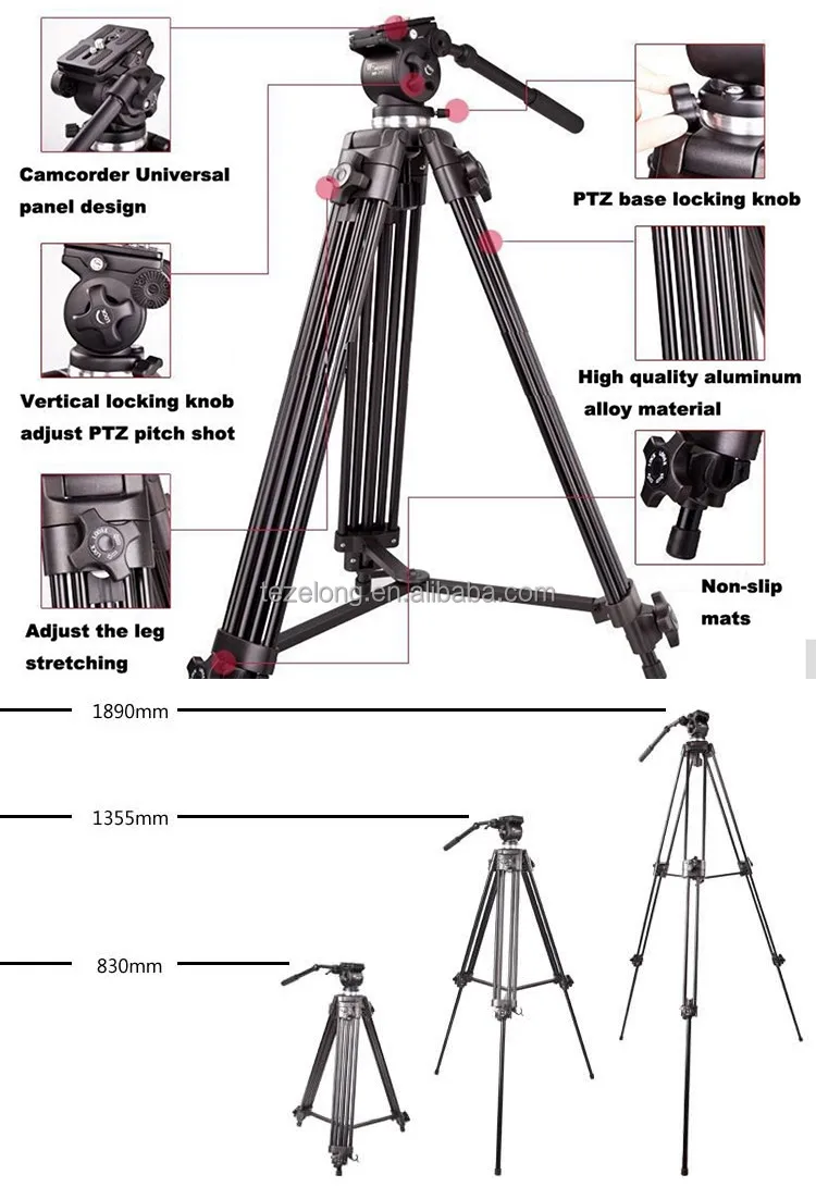 Wf717 Weifeng Tripod - Versatile and Durable Camera Stand