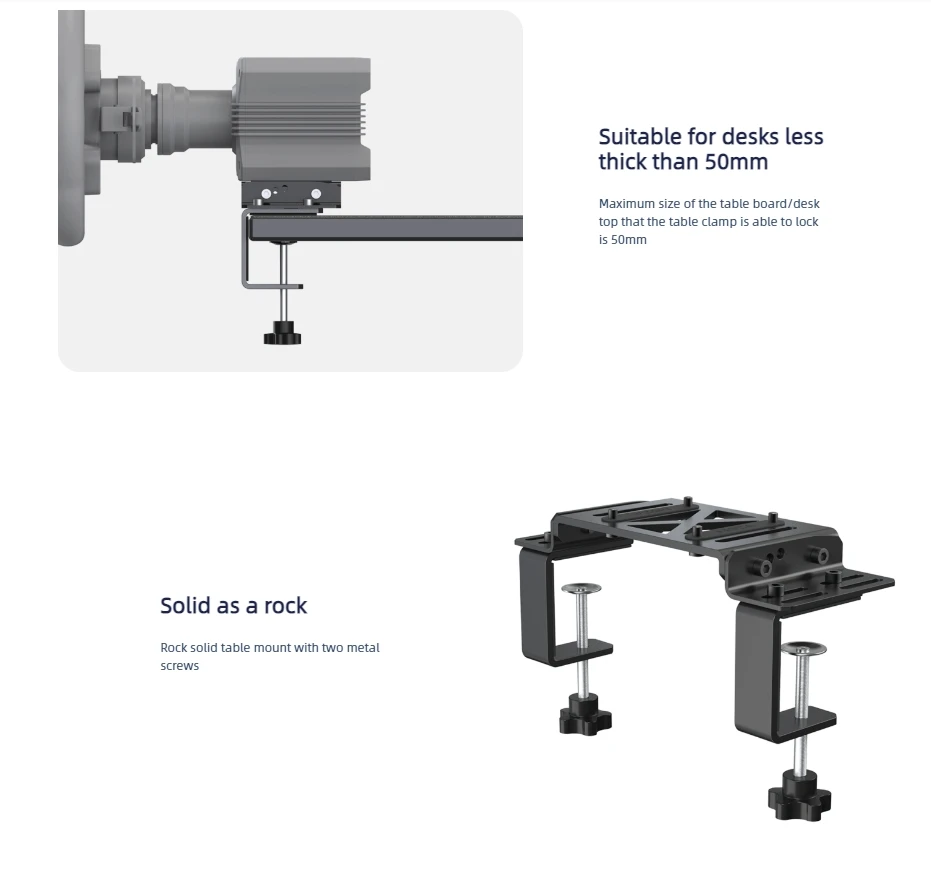 Moza Table Clamp Applicable to MOZA R5 & R9 & R12| Alibaba.com