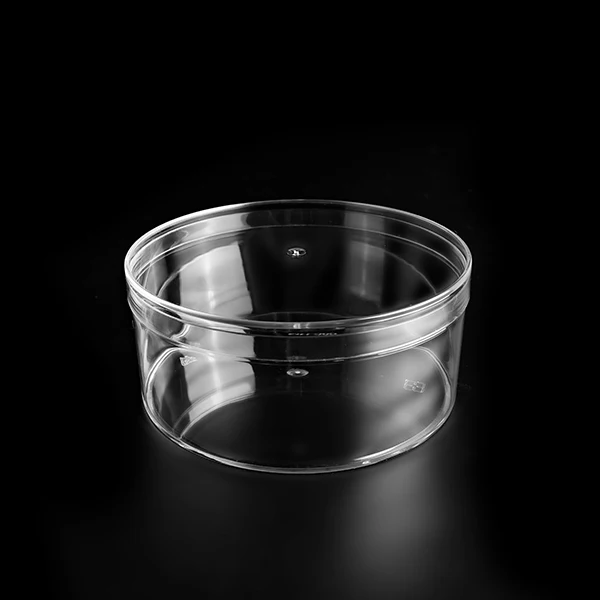 PS Square Tiramisu Cake - Transparent Storage Containers